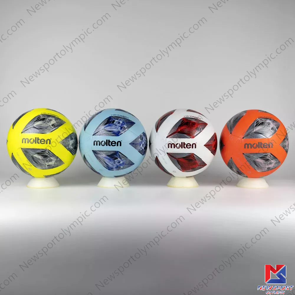 ฟุตบอลหนังอัด (PVC) MOLTEN รุ่น F5A1510 | Shopee Thailand