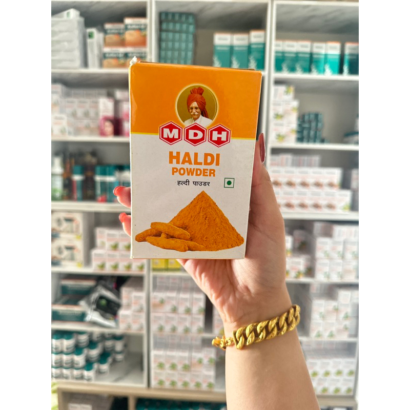 MDH HALDI POWDER 100กรัม เครื่องเทศ ผงขมิ้นอินเดีย 🇮🇳 | Shopee Thailand