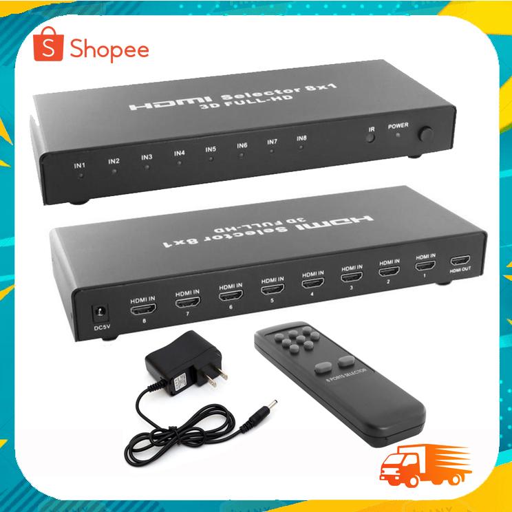 HDMI KVM 4Port /HDMI Switch 8Port/ เมทริกซ์ Matrix 4X4 /Vga Kvm 8Port ...