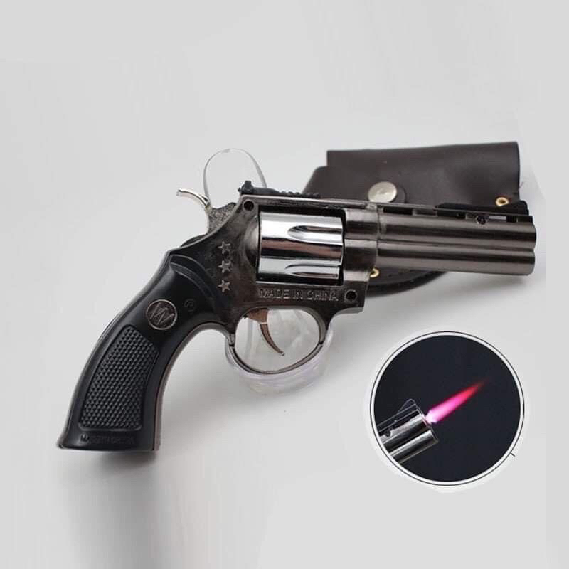 Pistol Lighter U.S. 9mm M9 โมเดลไฟแช็กตั้งโชว์ ไฟฟู่ สามารถเติมแก๊สได้ ...