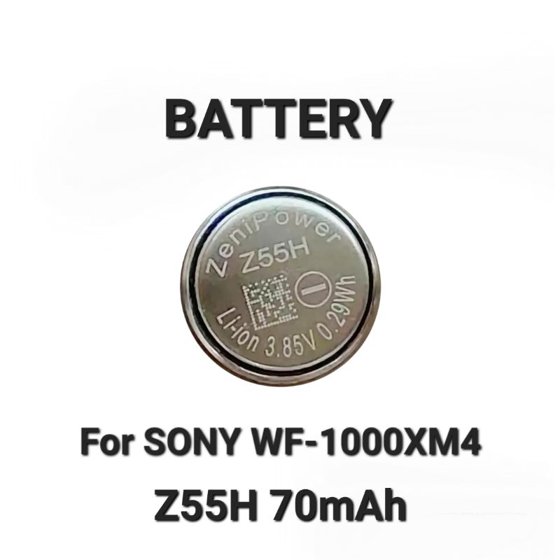 Battery Sony ZENIPOWER Z55H WF-1000XM4 70mAh 3.85v Rechargeable Germany ...