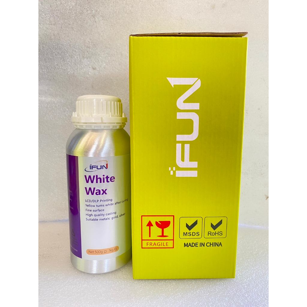 iFun iF800D White Wax UV Resin 405nm 500ml | Shopee Thailand