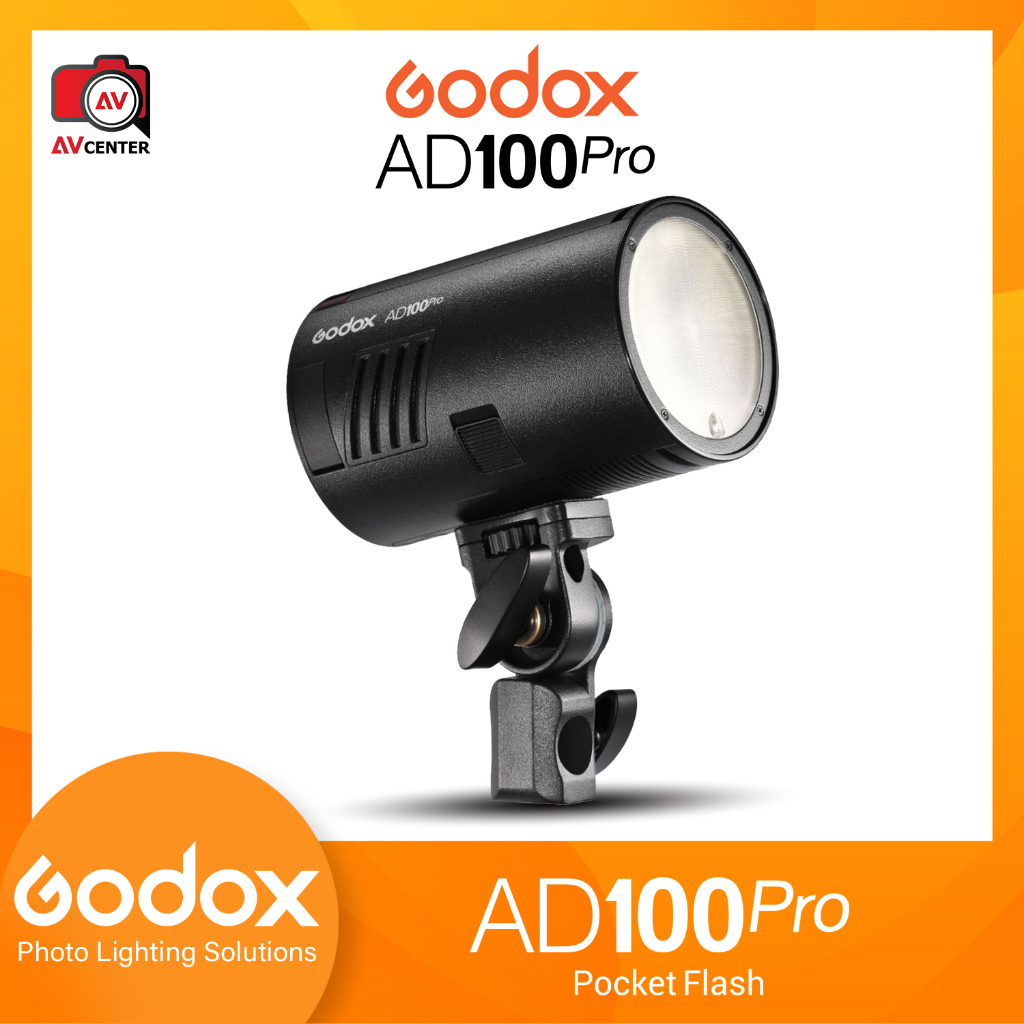 Godox Flash AD100Pro Pocket Flash (TTL,HSS) ( AD100 Pro ) [รับประกัน 6 ...