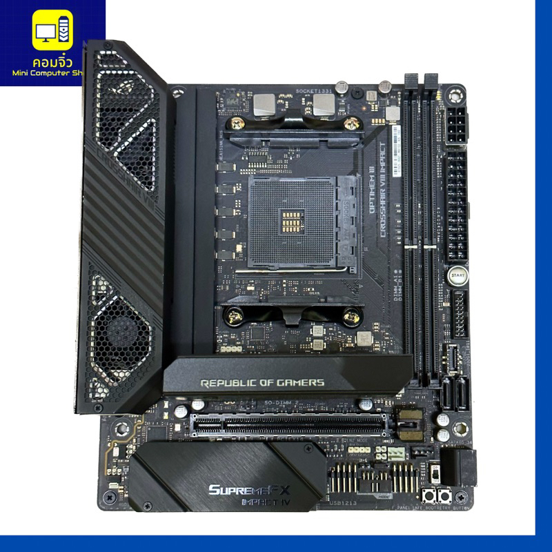‼️พร้อมจัดส่ง‼️ASUS ROG CROSSHAIR VIII IMPACT ( X570I ) ( X570ITX ) ( X570 ITX ) | Shopee Thailand