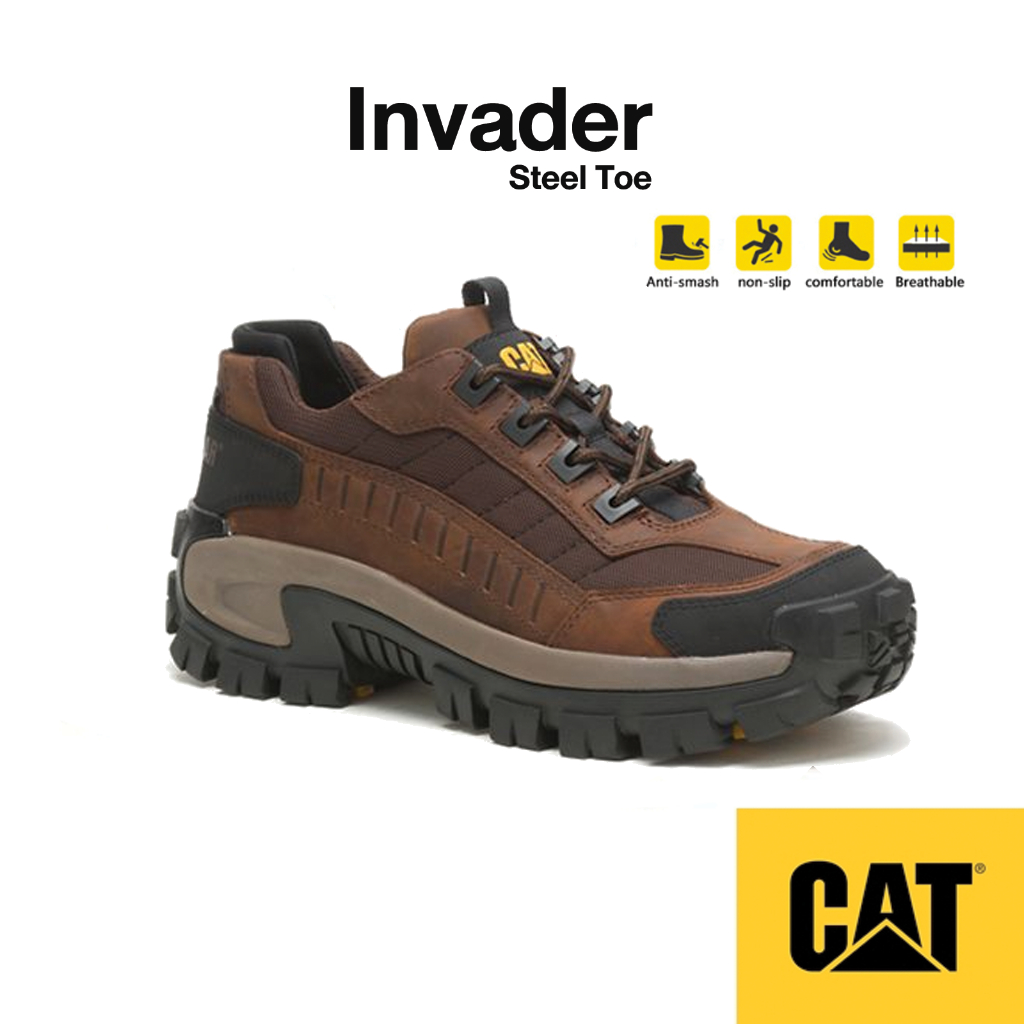 [ลด30% เก็บโค้ด 2509FASHDD] CAT Caterpillar Invader Steel Toe รองเท้า ...
