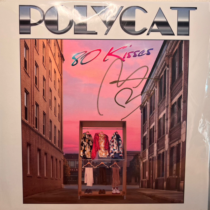 แผ่นเสียง LP วง POLYCAT อัลบั้ม 80 Kisses + ลายเซ็น | Shopee Thailand