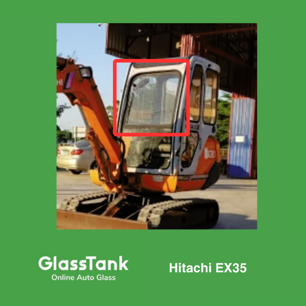 กระจกหน้่า Hitachi EX35 กระจกแม็คโคร | Shopee Thailand