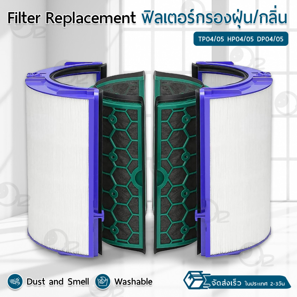 9Gadget ไส้กรอง สำหรับ Dyson Pure Cool Tower / Desk / Link โมเดล TP04 ...