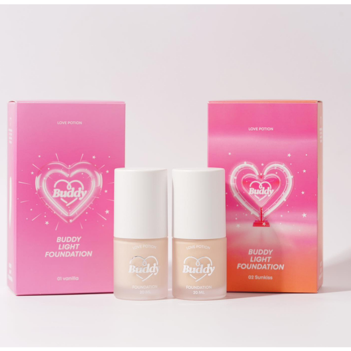 รองพื้น Buddy Light Foundation 20ML. | Shopee Thailand