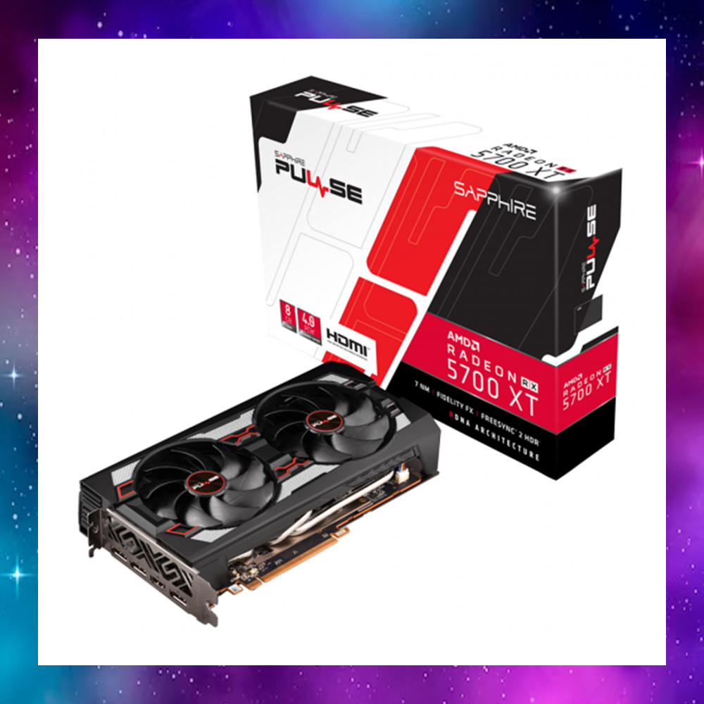 VGA (การ์ดแสดงผล) SAPPHIRE PULSE RX5700XT 5700XT 8G GDDR6 ใช้งานปกติ ...