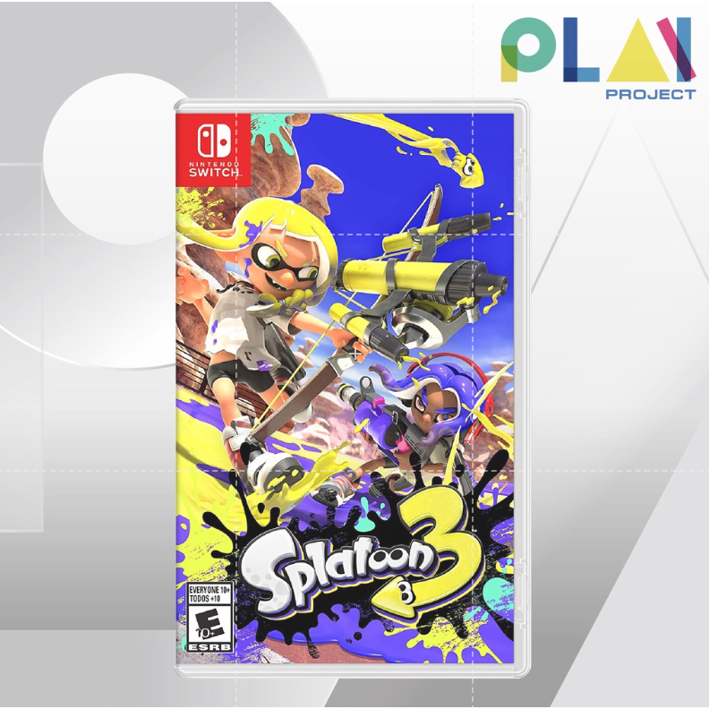 Nintendo Switch : Splatoon 3 [มือ1] [แผ่นเกมนินเทนโด้ switch] | Shopee ...