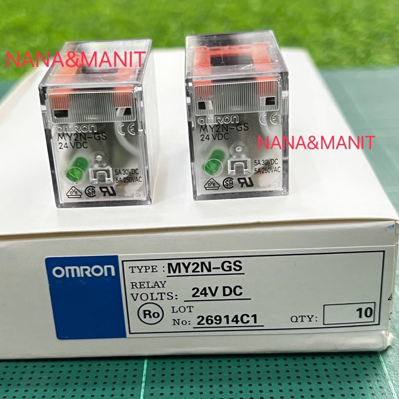 MY2N-GS 12VDC / MY2N-GS 24VDC /24VAC/ MY2N-GS 220VAC / MY2N-GS 110VAC / 110VDC PYF08A-E ราคาต่อ ...