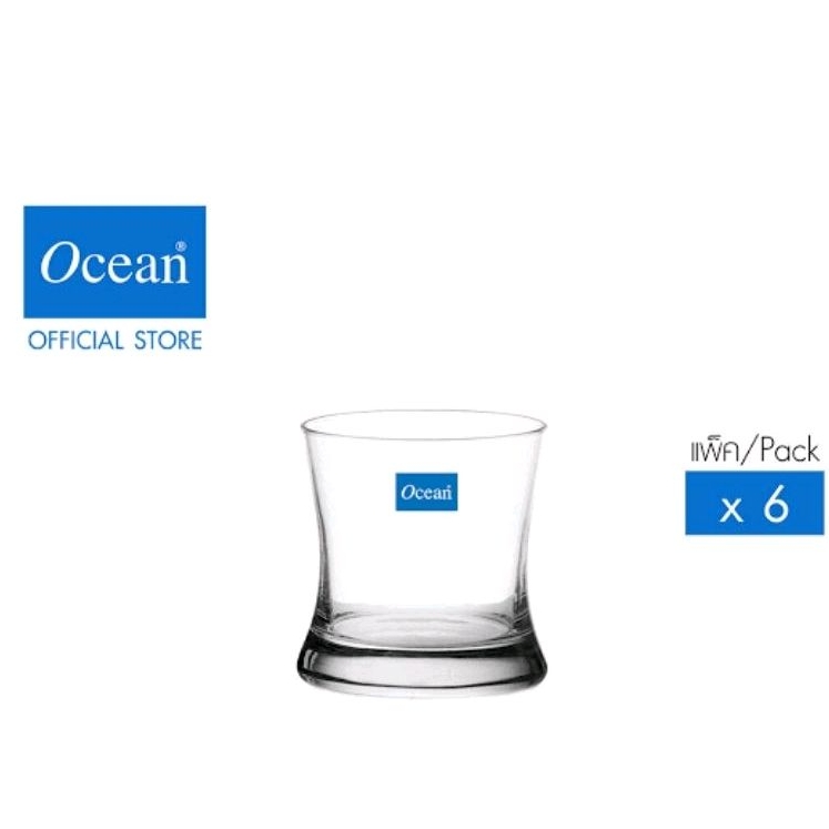 Tango Rock 255ml Ocean Glass แก้วน้ำ โอเชี่ยนกลาส B13309 ทรงกลม (กล่อง6 ...