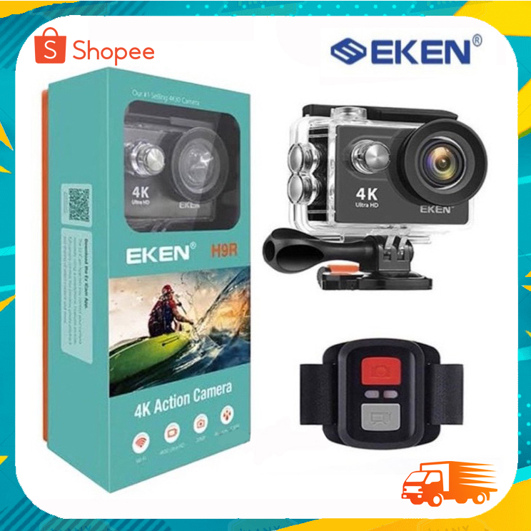 กล้องแอคชั่นแคม EKEN H9R Action Camera 4K (ของแท้) มีรีโมท EKEN H9R ...