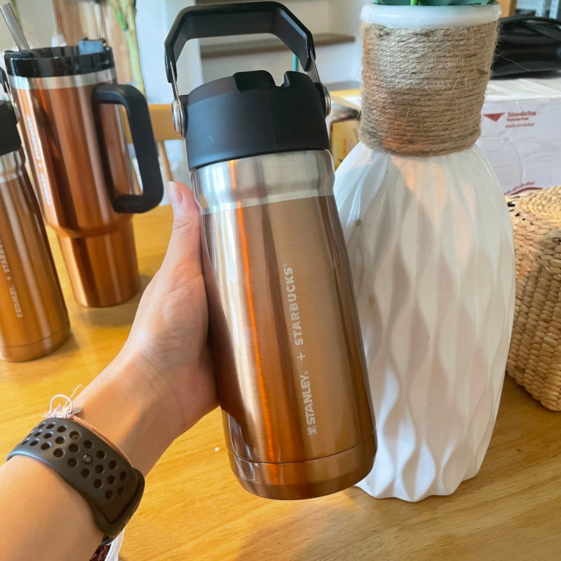 💯%Starbucks x Stanley Copper & Black Thailand Collection ของแท้ 100% ...