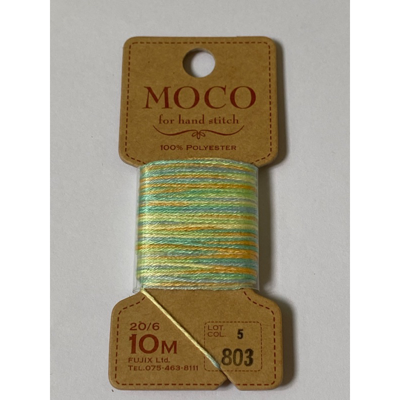 ไหมปัก MOCO for hand stitch 100% Polyester ยาว 10 m ของแท้ made in Japan | Shopee Thailand