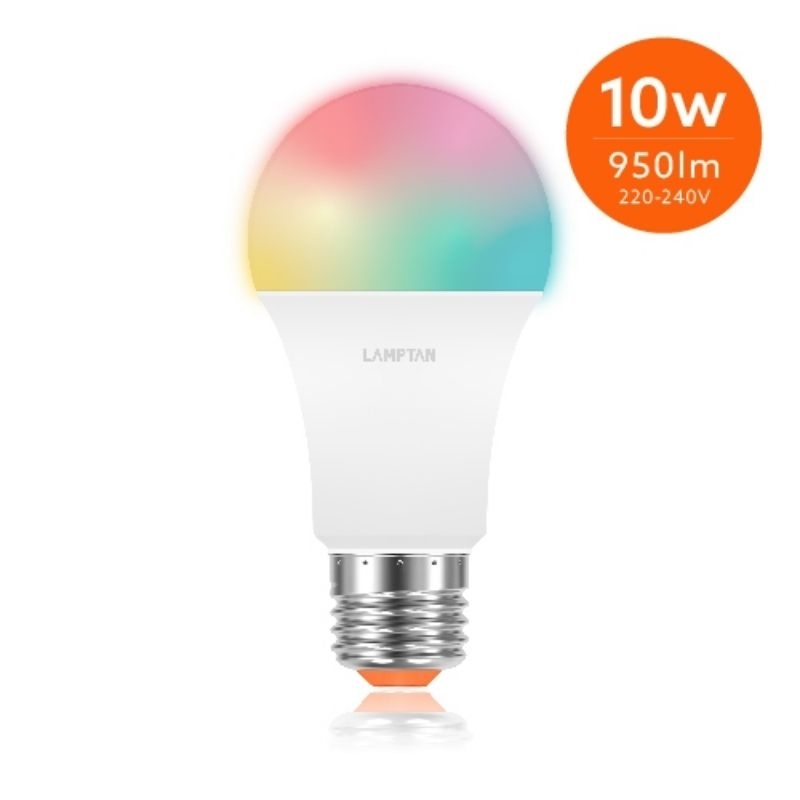 หลอดไฟ LAMPTAN SMART Wi-Fi BULB | 10 WATT | 950 lm | 220-240V | Shopee ...