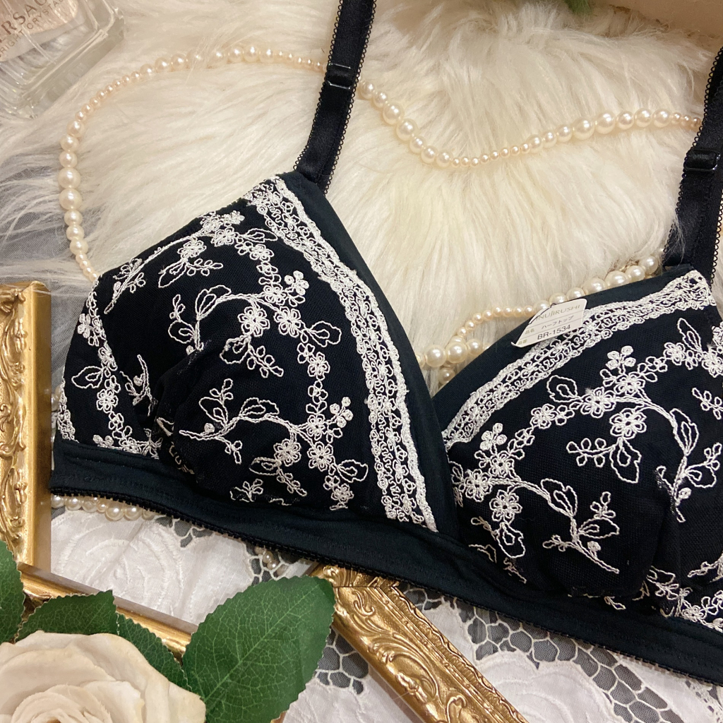 (0973)/ชุดชั้นในแบรนด์แท้ จากญี่ปุ่น(M/อก 34-36 เต้าใหญ่/A75,B75,C75,D70,D75,E70) | Shopee Thailand