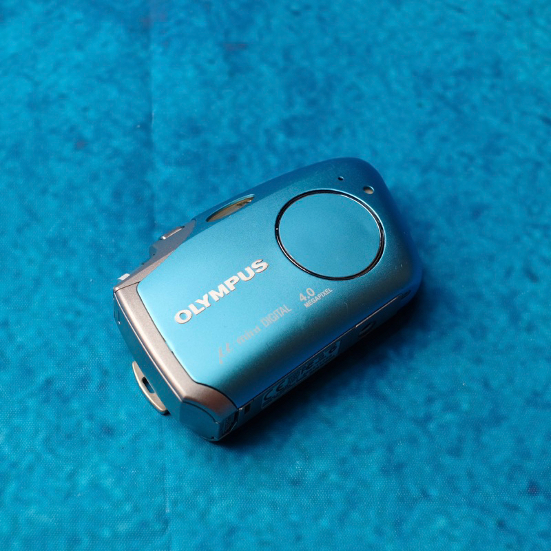 กล้องดิจิตอล Olympus Mju-Mini Digital💙Blue💙 | Shopee Thailand