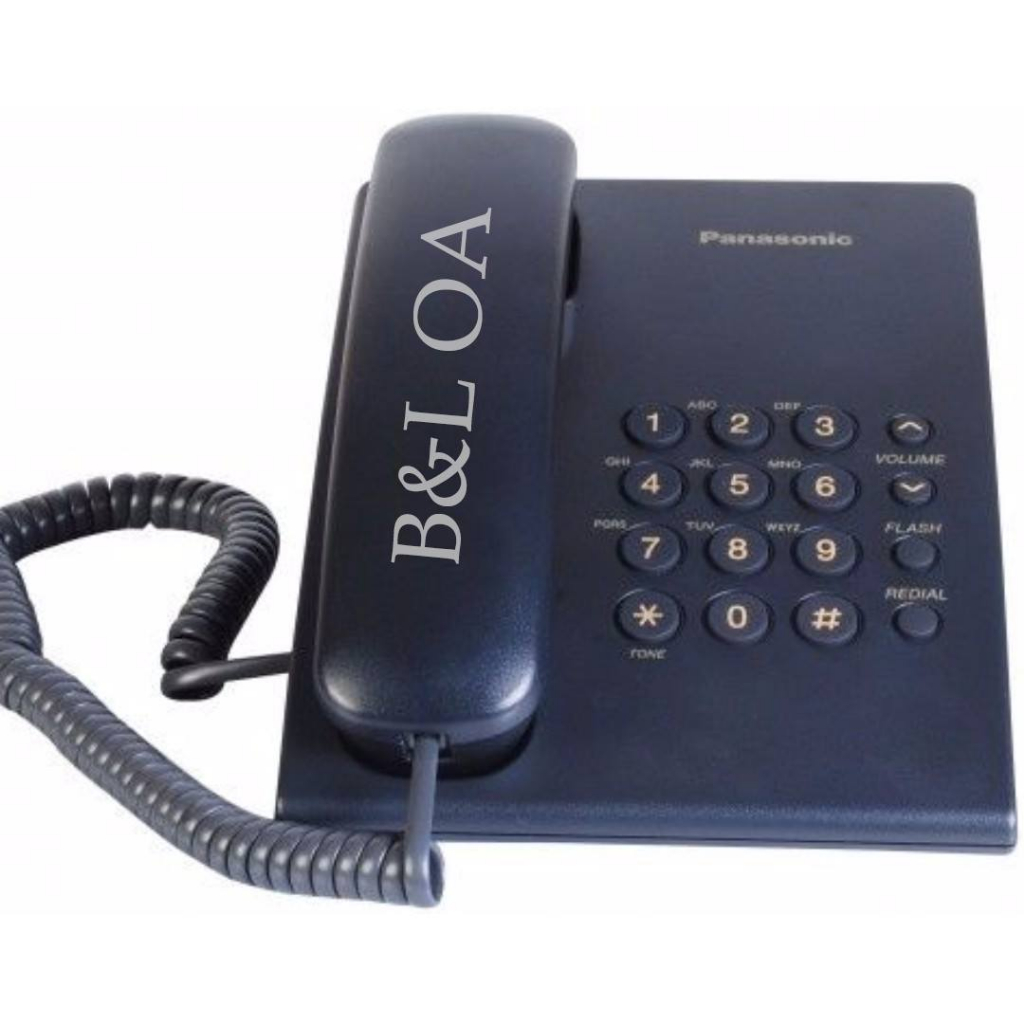 Panasonic Basic Phone รุ่น KX-TS500MX โทรศัพท์พานาโซนิค | Shopee Thailand