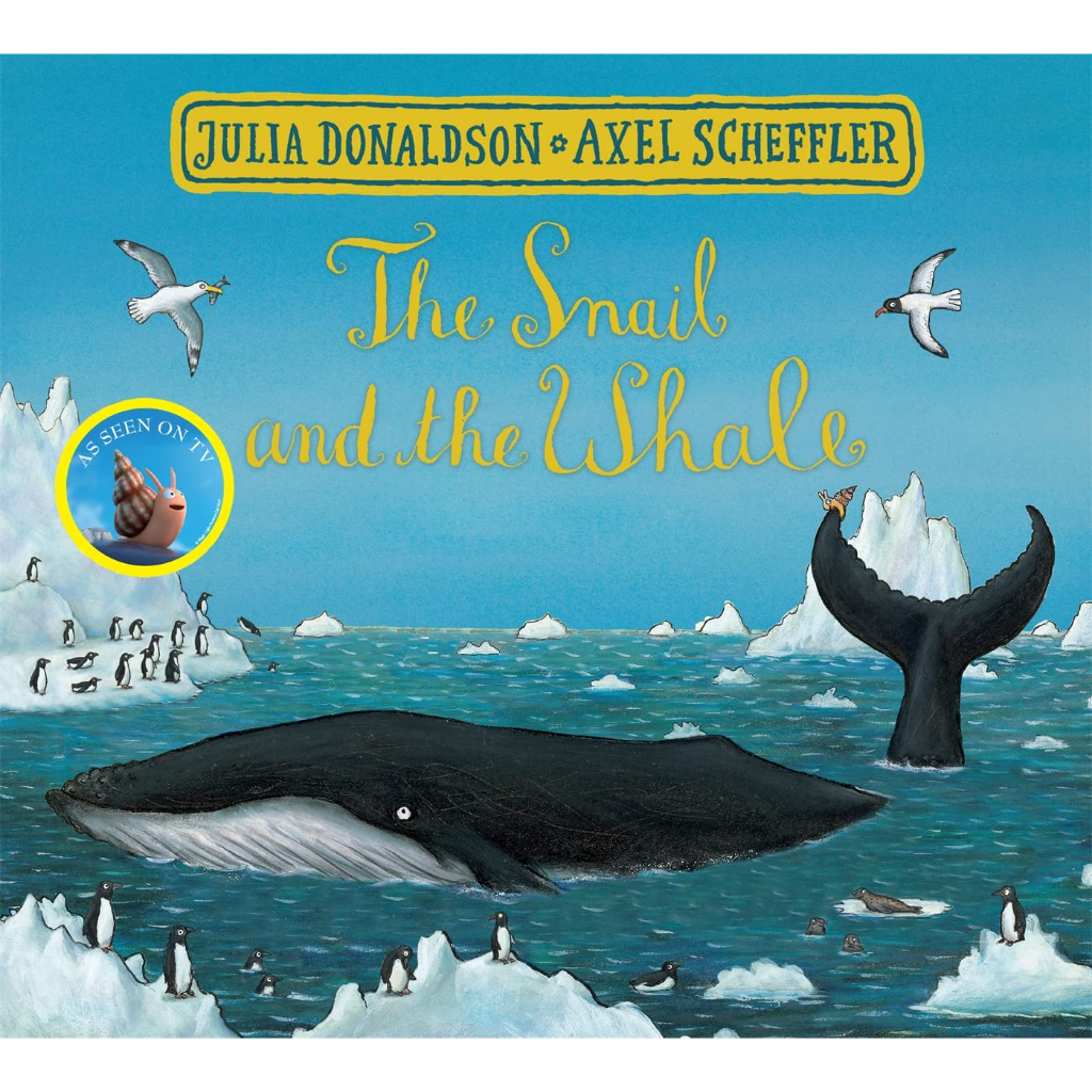 The Snail and The Whale Julia Donaldson /Axel Scheffler หนังสือเด็ก ...
