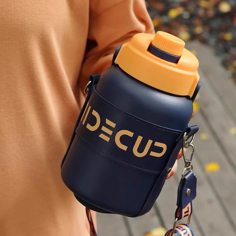 กระติกเก็บเย็น แก้วเก็บเย็น24ชม กระติกน้ำเก็บความเย็น1100ML 316สแตนเลส แก้วเก็บเย็น แข็งแรงทนทาน ...