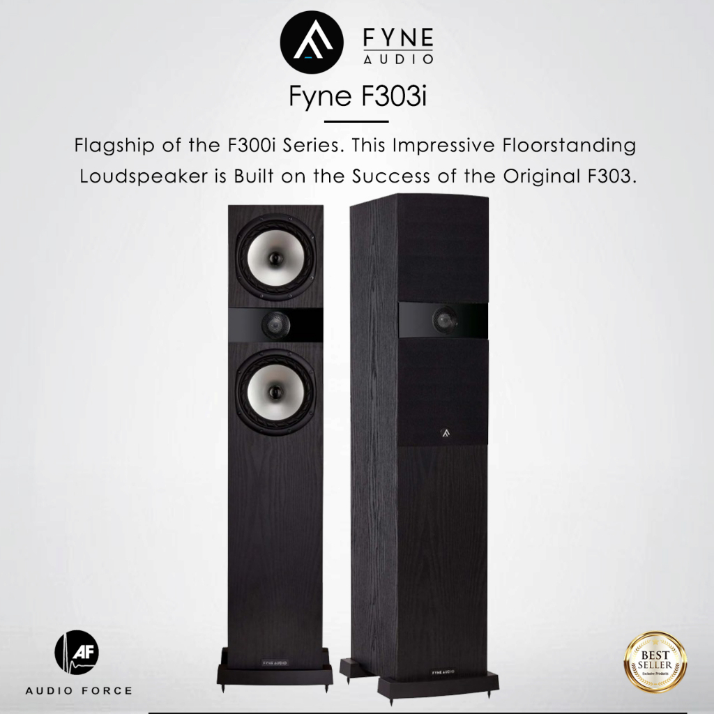 Fyne Audio F303i "ดีกว่ารุ่นเก่า เป็นเท่าตัว": Flagship Of The F300i Series | Shopee Thailand