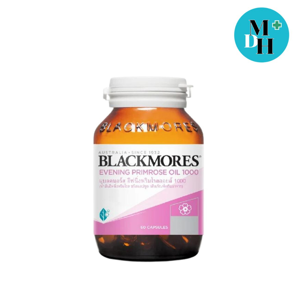 Blackmores Evening Primrose oil (EPO) น้ำมันอีฟนิ่งพริมโรส ขนาด 60 เม็ด ...