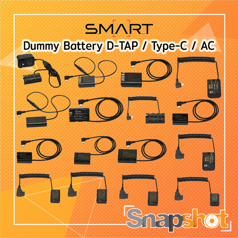 SMART Power Adapter, Battery Dummy D-TAP / Type-C / AC Adapter | Shopee ...