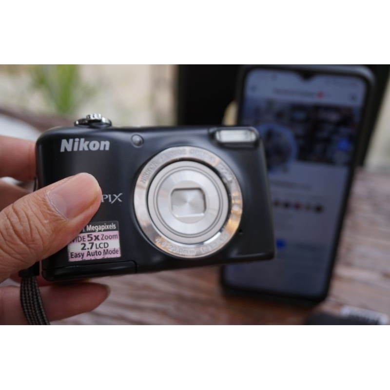(ไม่ใส่ส่วนลด) กล้อง nikon coolpix L27 สวยงาม นางฟ้า | Shopee Thailand