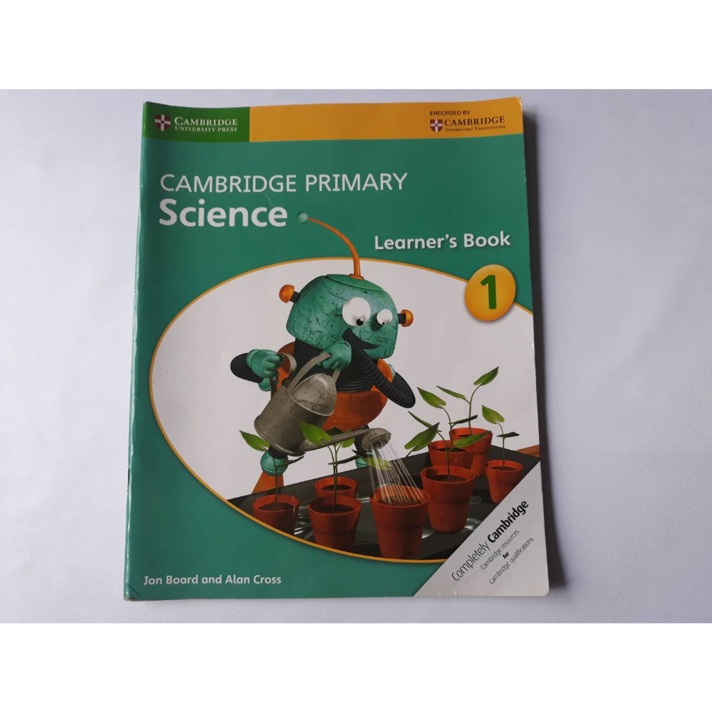 Cambridge Primary Science Learner s book 1 หนังสือวิชาวิทยาศาสตร์ ป.1 ...