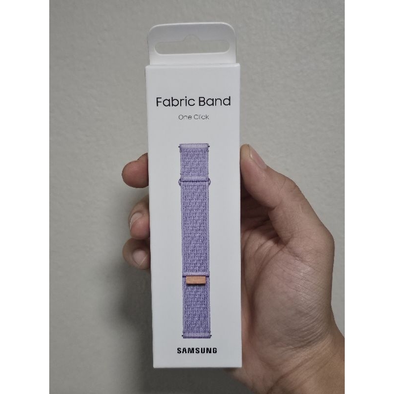 สายนาฬิกา Samsung Galaxy fabric strap สีม่วง มือ1 | Shopee Thailand
