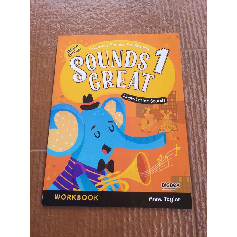 Sounds Great Workbook เล่ม 1-6 แบบฝึกหัดสอนโฟนิกส์ ของแท้ | Shopee Thailand