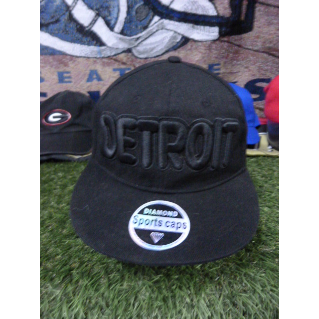 หมวกเบสบอลอย่างเป็นทางการของ DETROIT embroidered flat/snapback baseball ...