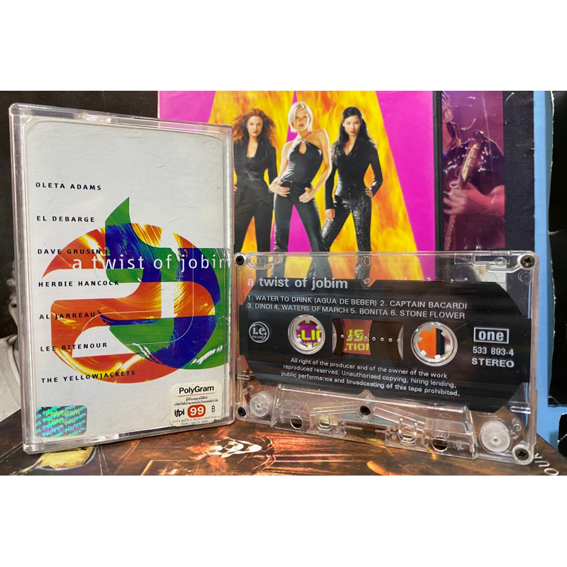 เทปเพลงสากล : A TWIST OF JOBIM | Shopee Thailand