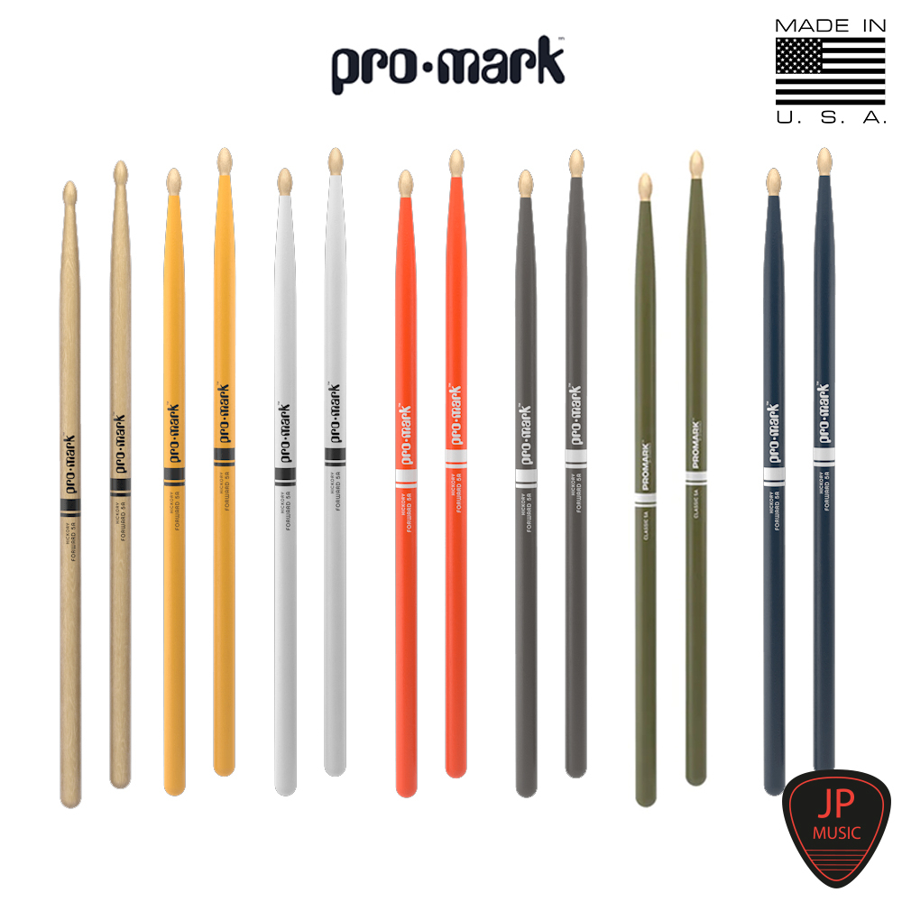 PROMARK HICKORY FORWARD 5A PAINT WOOD TIP ไม้กลอง (TX5AW) | Shopee Thailand
