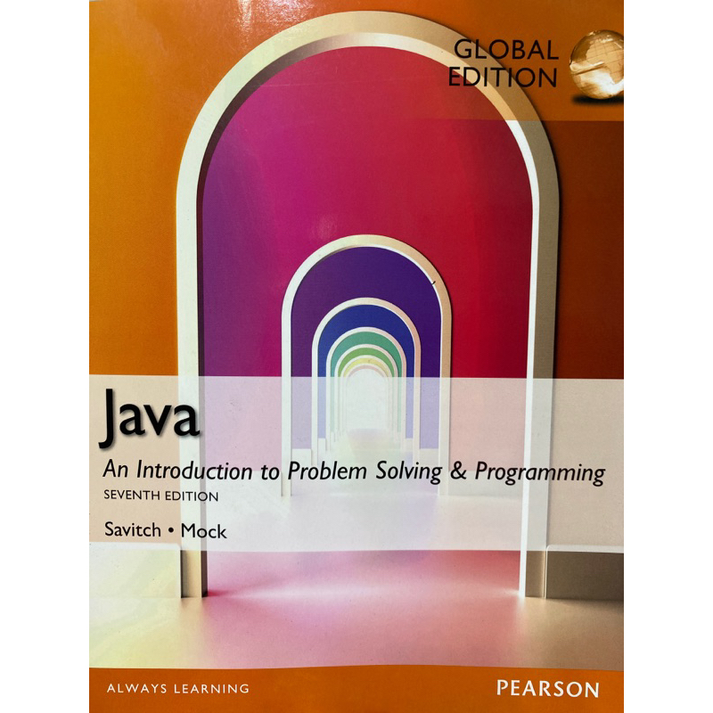 9781292018331 JAVA: AN INTRODUCTION TO PROBLEM SOLVING AND PROGRAMMING (GLOBAL EDITION) | Shopee ...