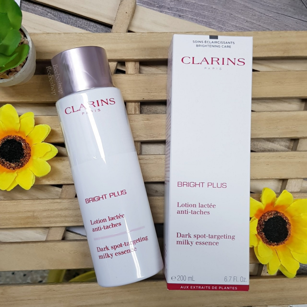 CLARINS Bright Plus Dark Spot Milky Essence 200ml ผลิต 08/2022 เอสเซน ...
