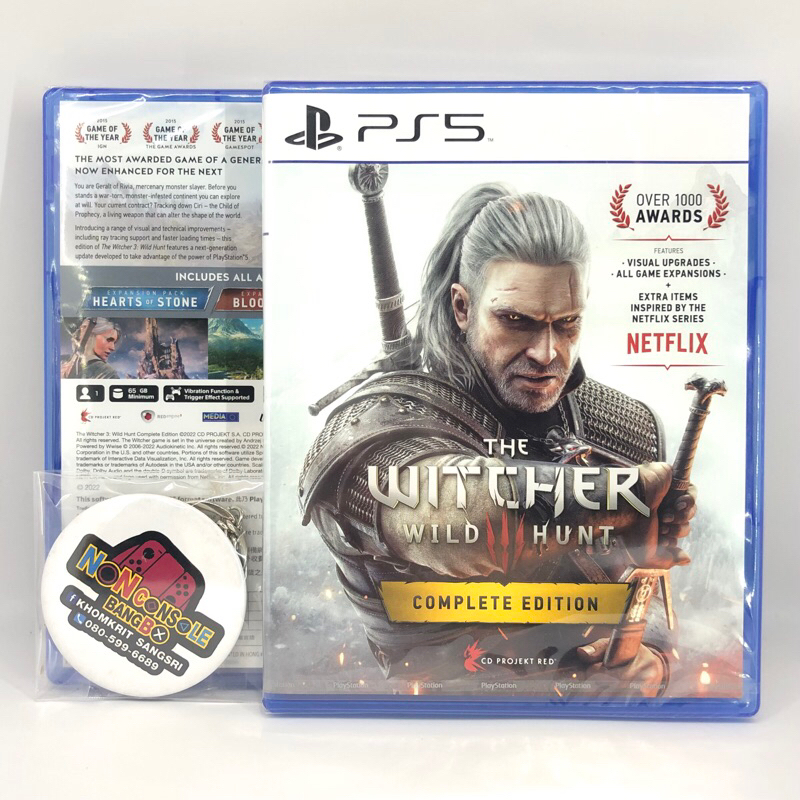 [มือ1] THE WITCHER 3 WILD HUNT [COMPLETE EDITION] (PS5) โซนสาม,EN | Shopee Thailand