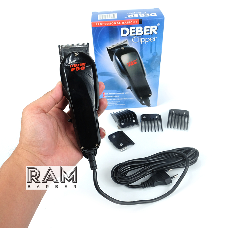 Deber รุ่น Clipper Pro กล่องฟ้า ปัตตาเลี่ยนตัดผม แบบสาย เป็นตัดเก่าแก่ ...