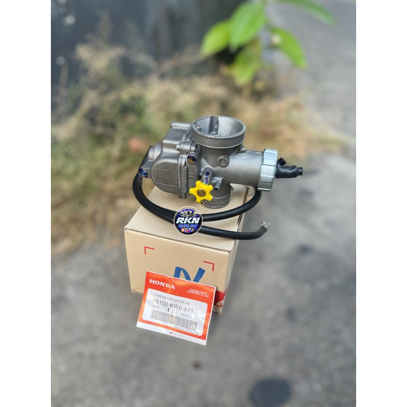 คาบูเอ็นโปรแท้ 28mm HONDA ลูกเร่งทองเหลือง คาร์บู NPRO NSR PROARM จูนง่าย จูนนิ่งคาร์บูเอ็นโปร ...