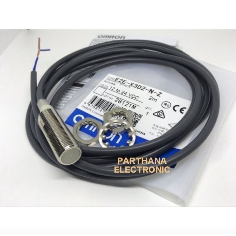 E2E-X3D2-N-Z หัว 12mm ระยะจับ 3mm จับโลหะ 2สาย NC 12V-24V | Shopee Thailand