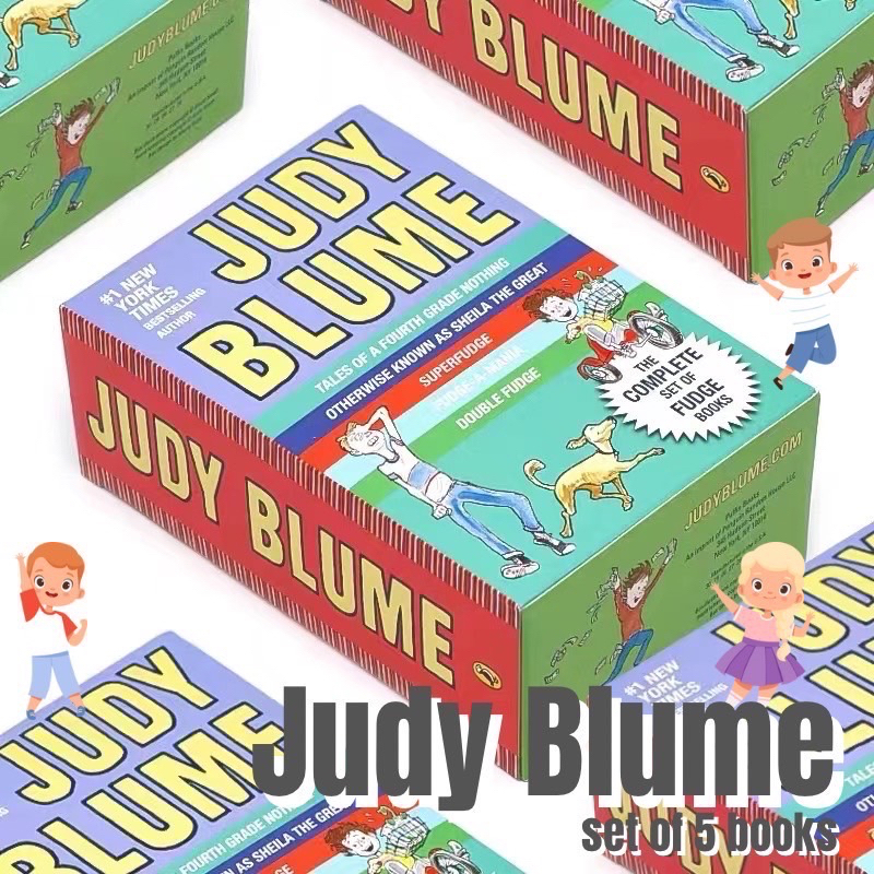 หนังสือชุด Judy Bloom; the Complete Set of Fudge Books วรรณกรรมเด็ก ...