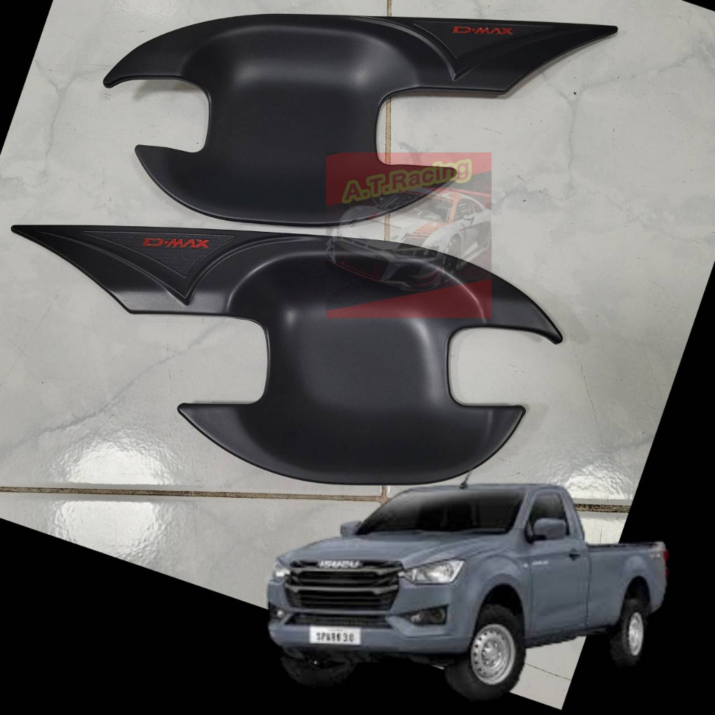 เบ้าปีก รองมือเปิดประตู กันรอย ปลายแหลม โลโก้แดง 2 ประตู แคป ตอนเดียว ...