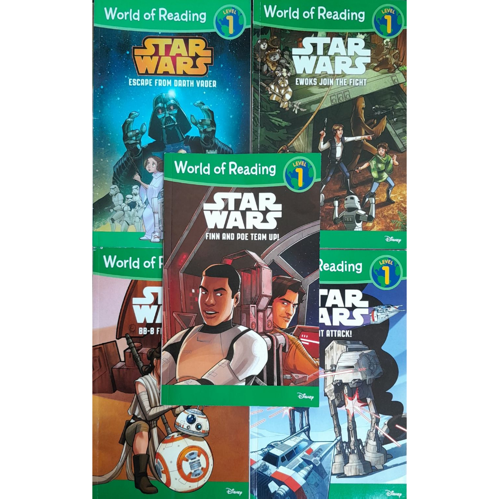 World of Reading Star Wars Level 1 หนังสือมือสอง ปกอ่อน นิทาน | Shopee ...