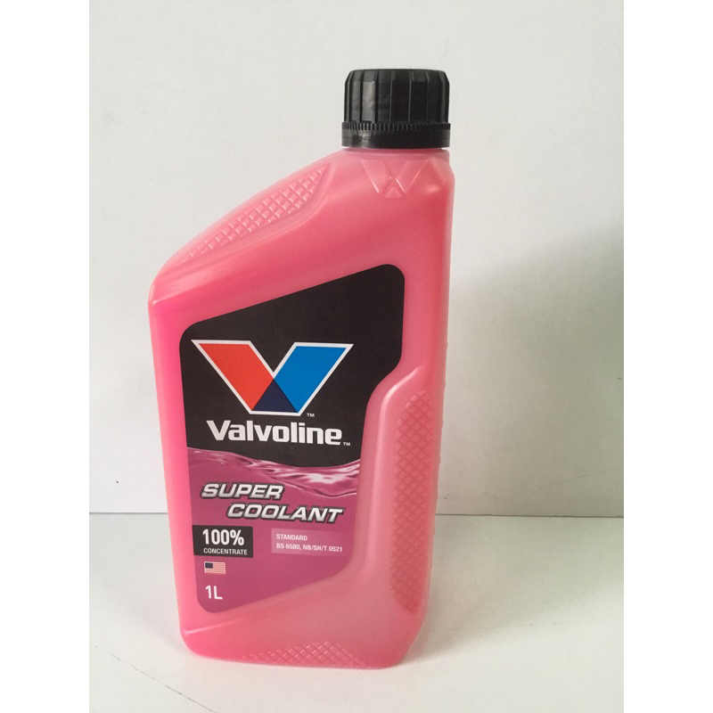 นํ้ายาหล่อเย็นValvoline Super,Coolant (ขนาด1L )สีเขียว,สีชมพู | Shopee ...