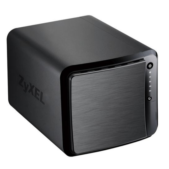 NAS (อุปกรณ์จัดเก็บข้อมูลบนเครือข่าย) ZYXEL 4-BAY NAS540 DUAL CORE 1 ...
