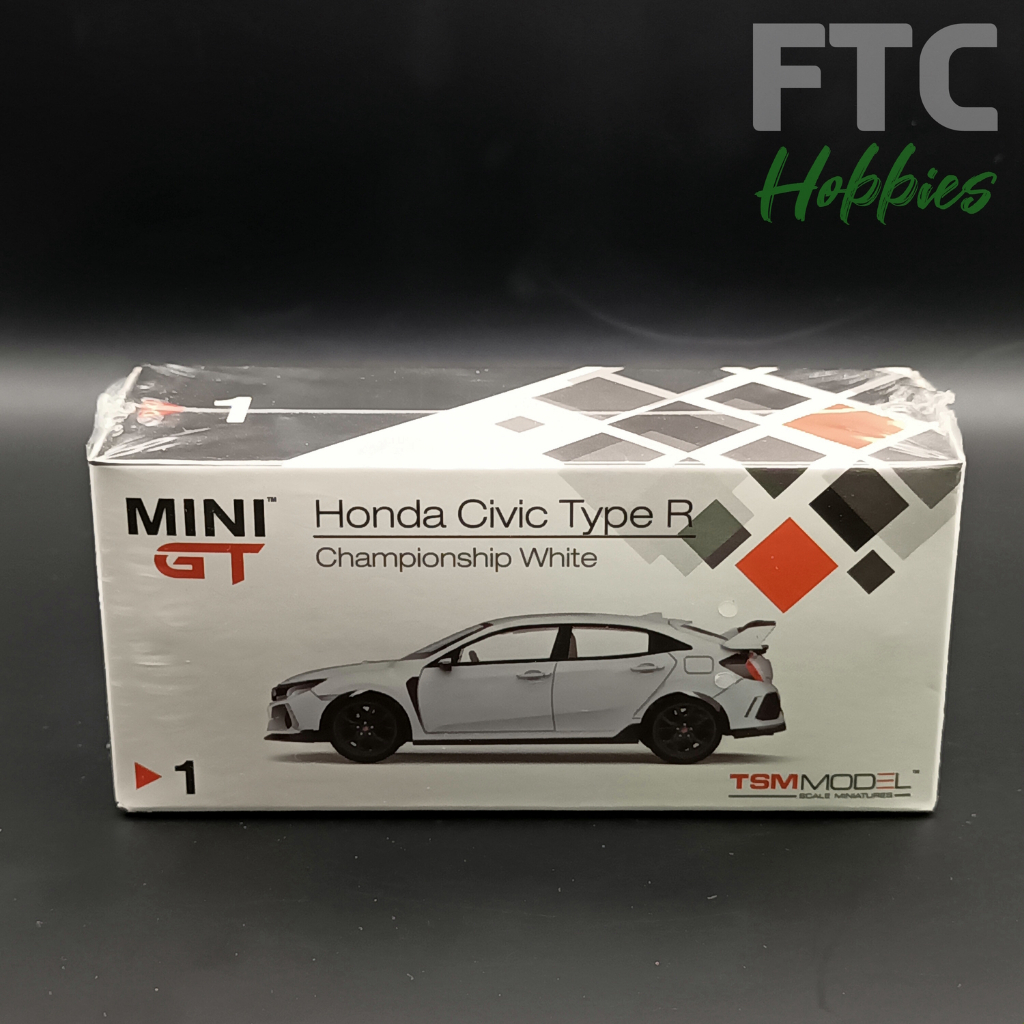 Mini GT (No.1) - Honda Civic Type R Championship White - Scale 1/64 | Shopee Thailand