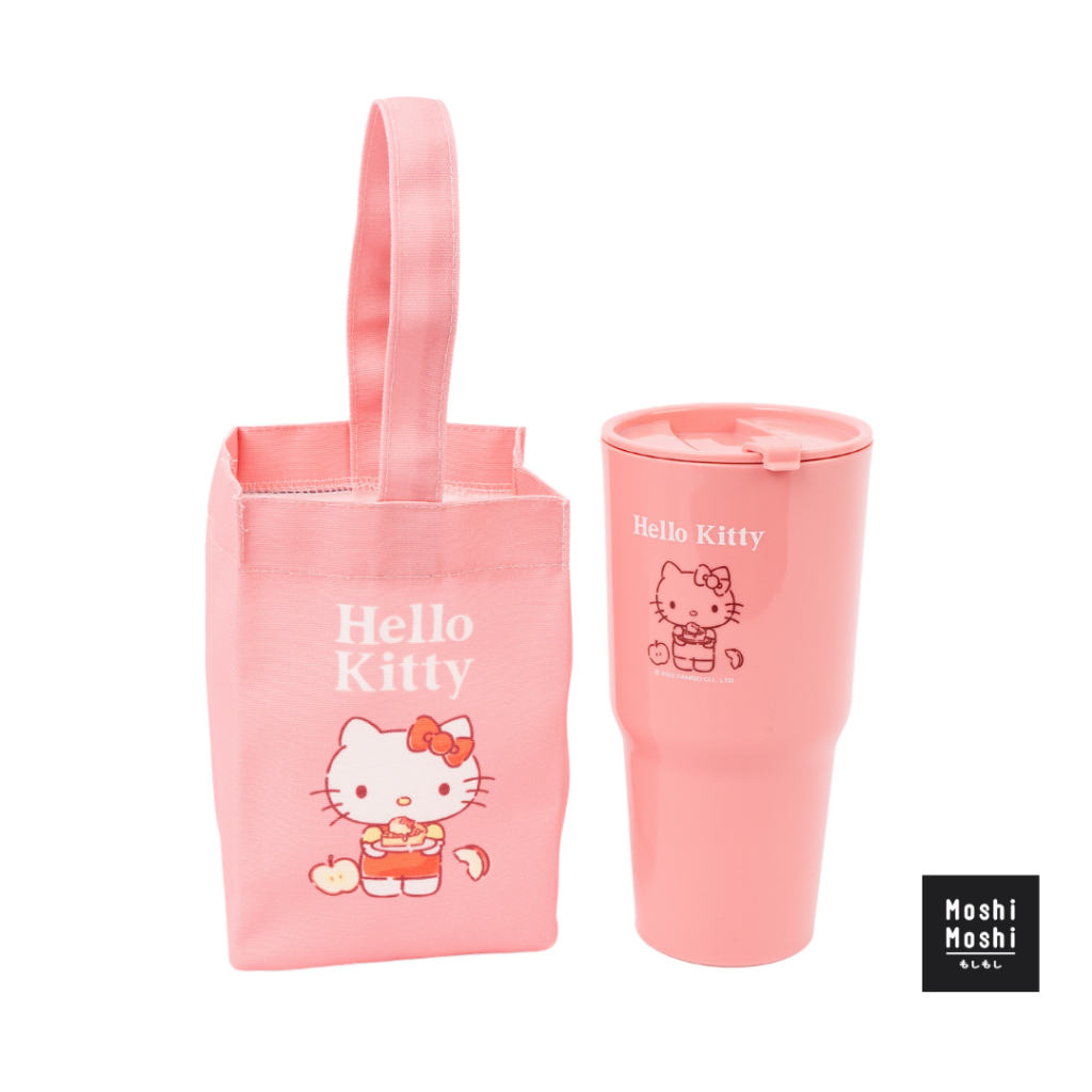 Moshi Moshi ชุดเซ็ท แก้วน้ำพร้อมกระเป๋า ลาย Hello Kitty ลิขสิทธิ์แท้จาก ...