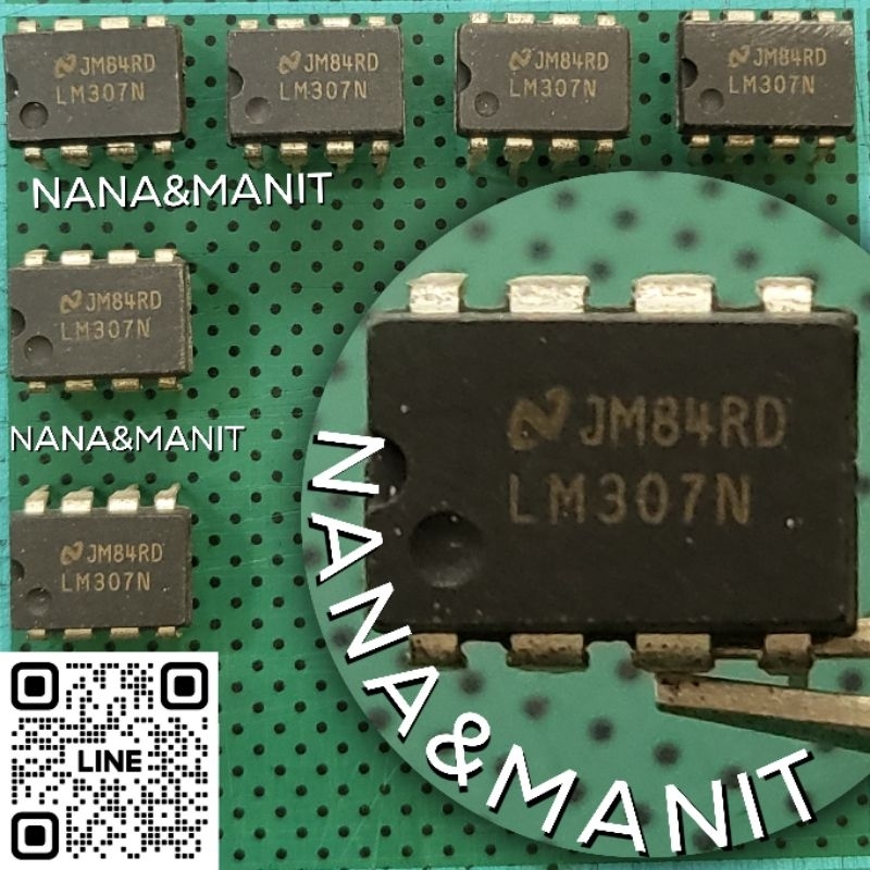 LM307N LM307 DIP8ขา (งานแท้) แพ็คละ2ตัว | Shopee Thailand